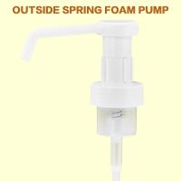 China Transparent Plastic Foam Dispensing Pump for Accurate and Controlled Dispensing for sale