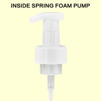 China Reusable Inside Outside Core Foam Pump Head For Beauty Products Standard for sale