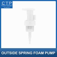 China Attractive Smooth Foam Pump 0.4CC With Second Gen Engine 30mm Diameter Clear Overcap for sale