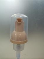 China 1.5mm Gasket 0.4cc Foam Pump with Clear Overcap for sale