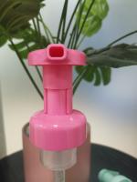 China Steady Structure Bottle Foam Dispenser White Housing For Transparent Look for sale