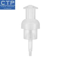 China Silicone Gasket PET Spring White PP Pump For 40mm Foam Pump Inside / Outside Core for sale