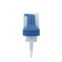 China White Clip Lock Way 1.5cc Output Foam Bottle Pump With Transparent Housing for sale