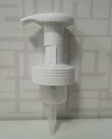 China Customized White Plastic Foam Pump With Transparent Housing For Bottles for sale