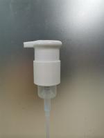 China Adjustable Output 0.4cc Plastic Lotion Pump For Hand Sanitizer Bottle With External Spring for sale