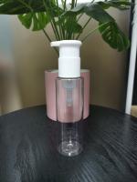 China Adjustable Output 0.4cc Plastic Lotion Pump For Hand Sanitizer Bottle With External Spring for sale