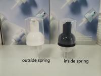 China Custom Order Accepted Cosmetic Lotion Pump With 0.8-1.5CC Output Inside / Outside Spring Compared for sale