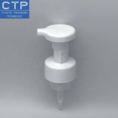 China Clip Lock Plastic Foam Pump Customer Color Cream Dispenser For Household Facecare for sale