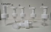 China Clip Lock Plastic Foam Pump Customer Color Cream Dispenser For Household Facecare for sale