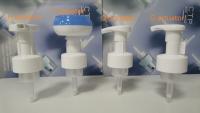China Clip Lock Plastic Foam Pump Customer Color Cream Dispenser For Household Facecare for sale