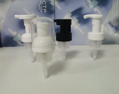 China Customize Transparent Plastic Foam Pump For Clear Foam Bottle Pump With 0.8cc for sale