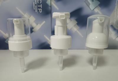 China Customizable Foam Pump Transparent Housing For Foam Bottle Dispenser 43/410 Size for sale