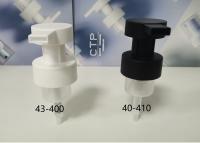 China Customized Bottle Foam Pump 43/410 White Clip Lock Pump Dispenser For Effortless Foam Dispensing for sale