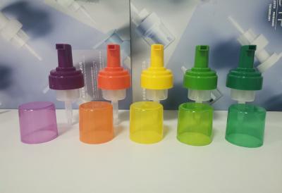 China Customized Dispensing Trial Plastic Foam Pump For Shampoo With PE / Silicone Gasket for sale
