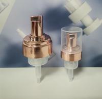 China Professional Cosmetic Overcap Lotion Pump in PP with 0.8cc 0.4cc Discharge for sale