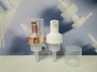 China Professional Cosmetic Overcap Lotion Pump in PP with 0.8cc 0.4cc Discharge for sale