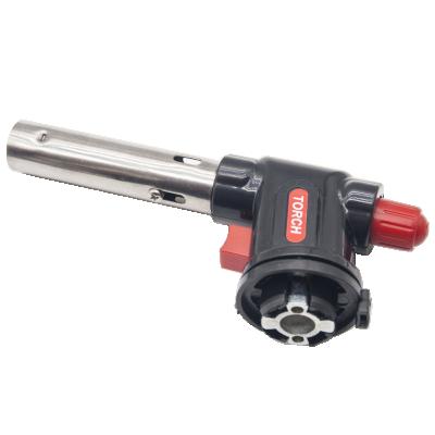 China 504C Gas Flame Torch Piezo Ignition Adjustable Flame Control For Soldering Plumbing Repair for sale