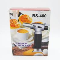 China TORCH-400 Refillable Butane Gas Torch With Stable Base Stainless Steel Burner Tube for sale
