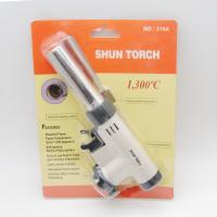 China 516A Portable Butane Torch Adjustable Flame Piezo Ignition For DIY Welding Soldering for sale