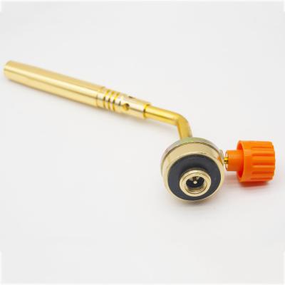China 2104 Mapp Gas Torch Piezo Ignition Adjustable Flame Control For Metal Fabrication Brazing for sale