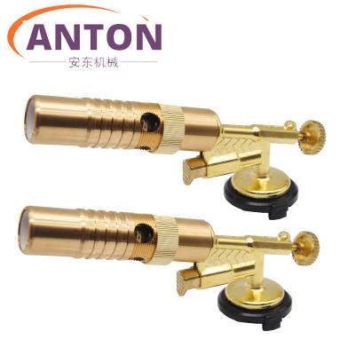 China 210 Gas Torch Head Piezo Ignition Adjustable Flame Control For Industrial Heating Soldering for sale