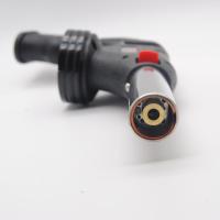 China 908 Industrial Butane Torch Concentrated Jet Flame Piezo Ignition Brass Barrel for sale