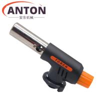 China 807 Solid Brass Nozzle Butane Torch Stainless Steel Barrel For Kitchen Welding Camping for sale