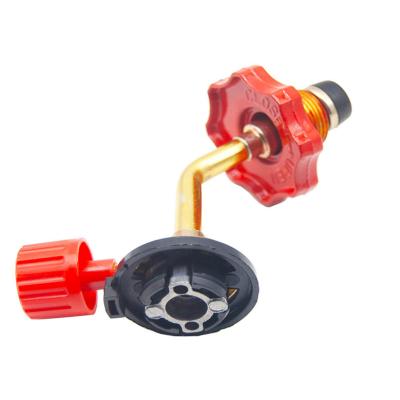 China LPG Cylinder To Butane Canister Refill Adapter Valve Outdoor Camping Gas Refill Valve Kit for sale