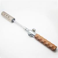 China Tactical Long Reach Charcoal Starter Torch Extendable Fire Camping Torch With Solid Hardwood for sale