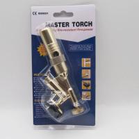 China 818 Auto Piezo Ignition Flame Gas Torch With Adjustable Air Flow Collar Precision Flow Valve for sale
