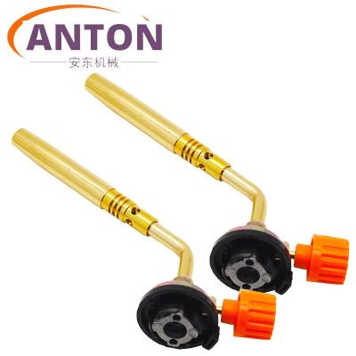 China Model 2104 Angled Brass Welding Torch Head For Plumbing Culinary Arts for sale