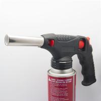 China Model 908 Ergonomic Extended Grip Butane Flame Gun With Recessed Flow Wheel for sale