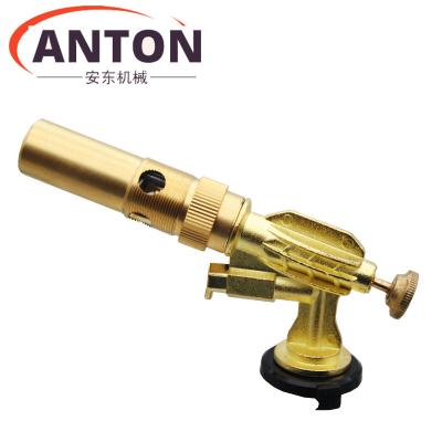 China Solid Brass Gas Blowtorch For Heavy Duty Metal Welding Heating for sale