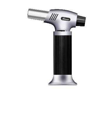 China Refillable Micro Butane Culinary Torch Gas Lighter With Base For Baking for sale