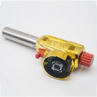 China Gold Blowtorch Attachment With Piezo Trigger For Cooking for sale