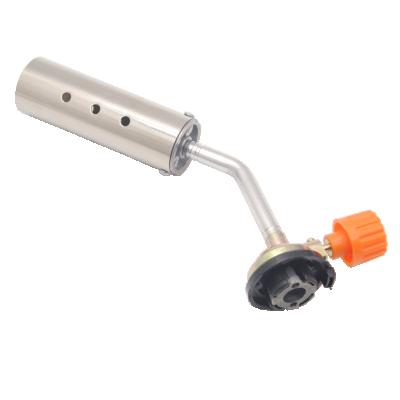 China 1300°C Wide Flame Gas Torch Head For Plumbing Outdoor BBQ 2408 for sale