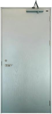 China Powder-Coated Steel Fire Escape Doors – UL Listed, 1.5-Hour Fire Rating for sale