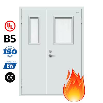 China Steel Fire Doors for School Hospitals, Soundproof and Fireproof for Safety, for Outdoor Use, with Intact Surface Treatment for sale