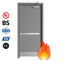 China 20-180 Minute Fire-resistant Door, Single Fire Door, Modern Homes, Schools, Hospitals, Steel Fire Safety Door for sale