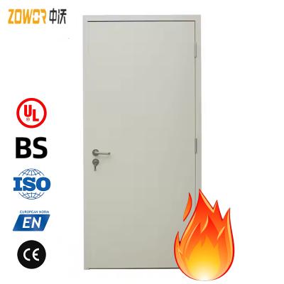 China Industrial Fireproof Steel Door, Artistic Warehouse with an Oxidized rust Finish for sale