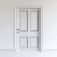 China 1H Fire Resistant Wooden Doors Interior Fireproof Wooden Door for sale
