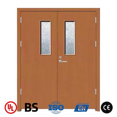 China Modern Design Stainless Steel Fire Doors Fire-rated Escape Doors with Nylon Screen Zowor Brand for sale