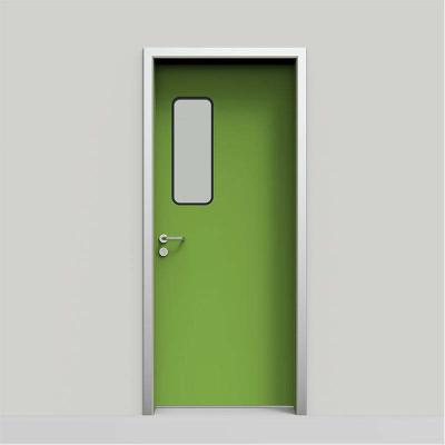 China Industrial Design Hospital Hygienic Purification Medical Steel Clean Room Door for Pharmacy Hospital Lab Office Apartment for sale
