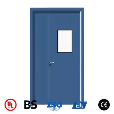 China Modern Design Entrance Indoor and Outdoor Commercial Industrial Hospital Stainless Steel Fire Door for sale