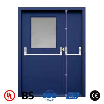 China Stainless Steel Fire Prevention Fireplace Fire Door with Modern Design for Hotel Use Finished Surface for sale