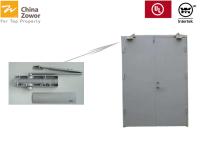 China Zowor Certified 3 Hour Fire Rated Steel Door Soundproof Commercial Hollow Metal Fireproof Lab Cleanroom Hospital 36x84 Modern for sale