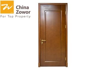 China Custom Solid Wood Fire Rated Interior Doors - 30/60/90 Min Fire Rating, 40-60mm Thickness, CCC & EN1634 Certified for sale