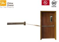 China 1.5/1/0.5 Hour Fire Resistant Wooden Doors With Baking Paint for sale