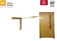 China UL Standard 60mins Fire Rated Wood Doors For Commercial Buildings for sale