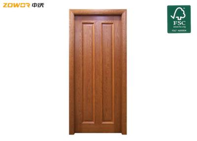 China Custom Single Swing PVC Finished Wooden Interior Door - 38-65mm Thickness, 900x2050mm Standard Size for sale